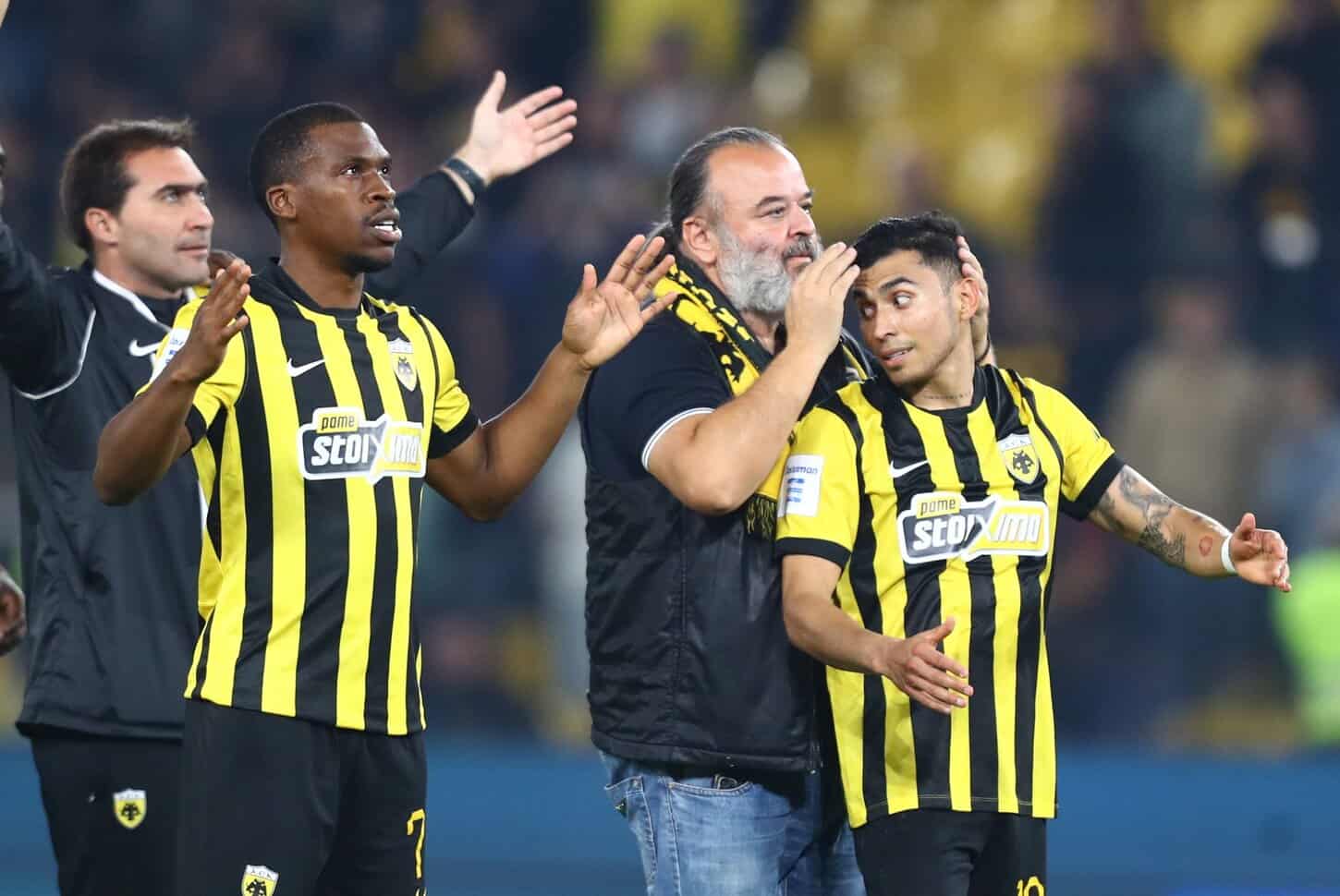 Η παρακάμερα του ΑΕΚ-Παναιτωλικός: Η «έκρηξη» στο γκολ του Πινέδα - Οι ...